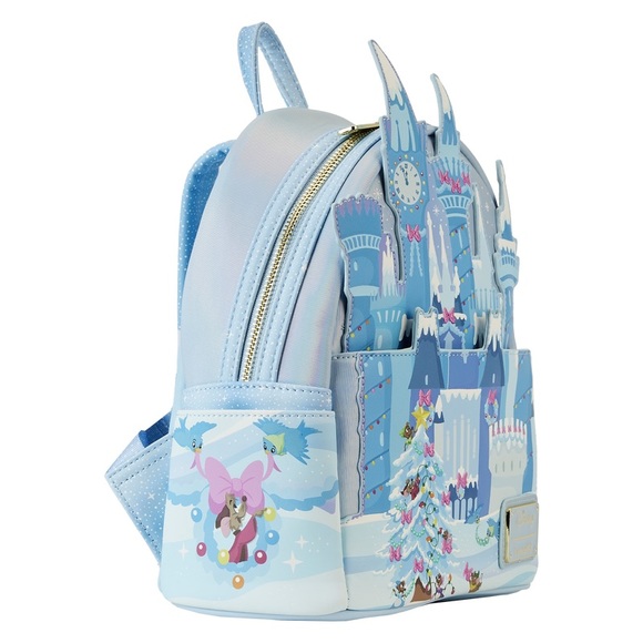 Loungefly | Bags | Loungefly Cinderella Exclusive Holiday Castle Light ...